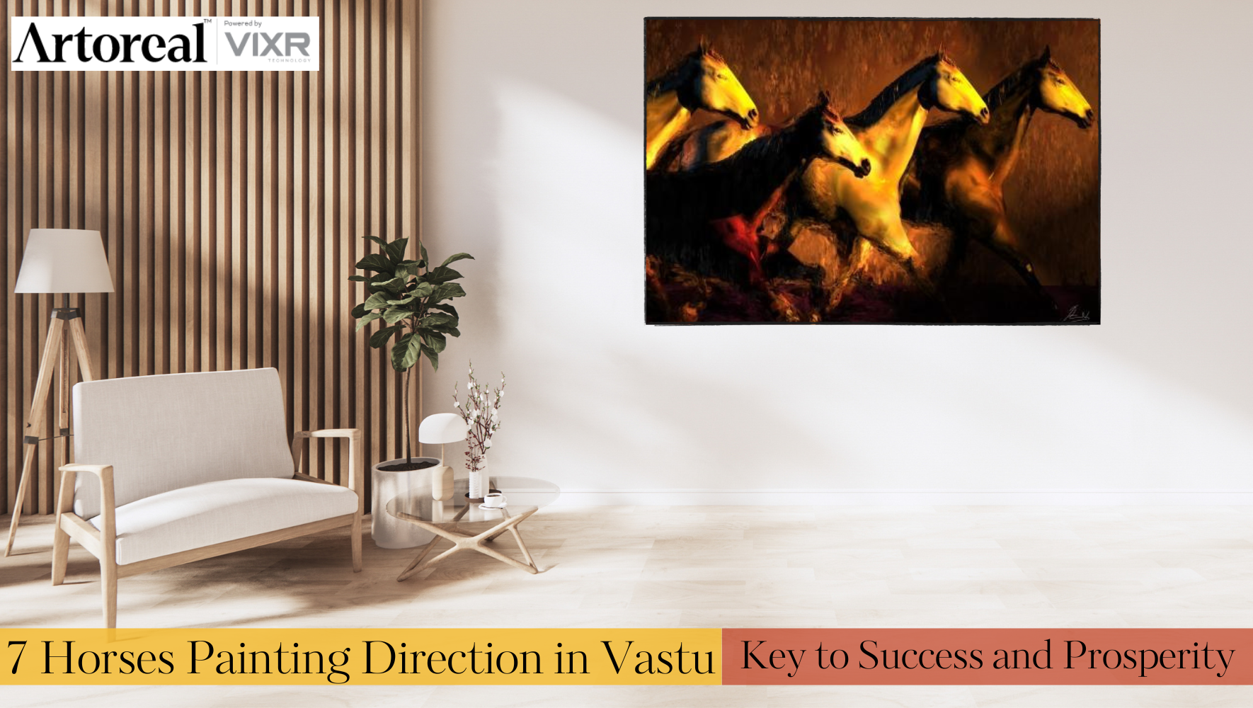 where should 7 horse picture in home